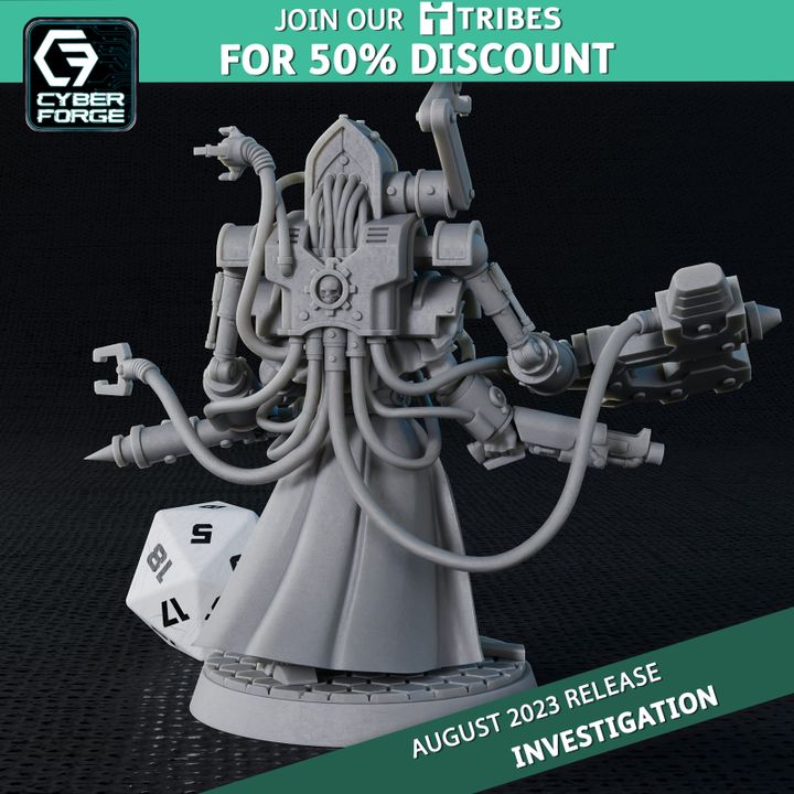 3D Printable Sandforged Order - Engineer by Titan Forge Miniatures