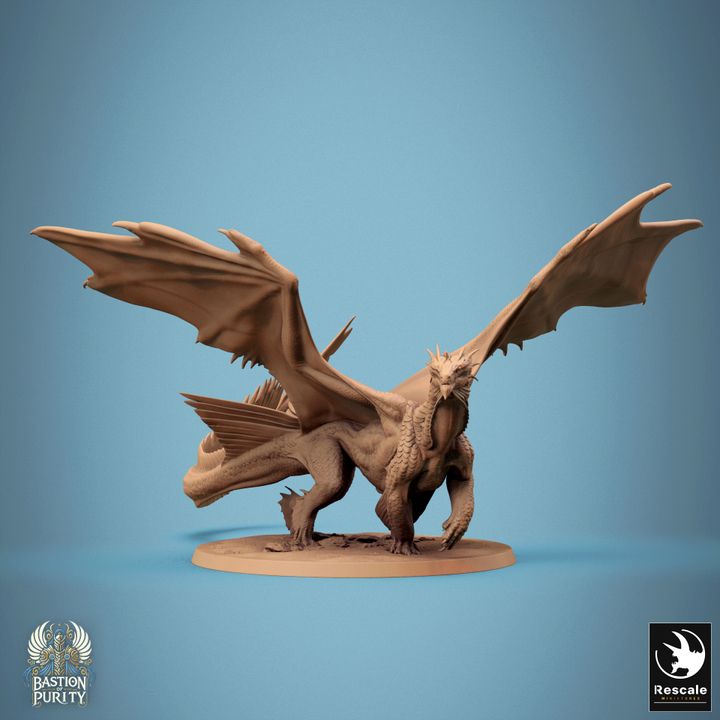 3D Printable Pack Metallic Bronze Dragon 2024 Redesign by Rescale ...