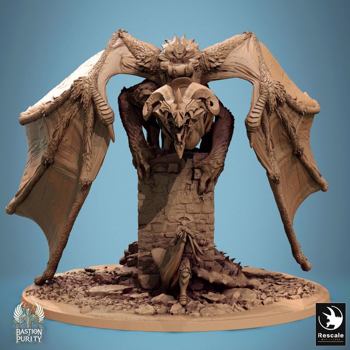 3D Printable Pack Dragon Astralyon by Rescale Miniatures
