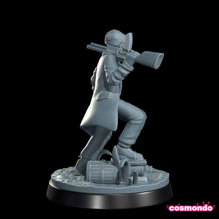 3D Printable The Bootlegger, Cthulhu Investigator. by cosmondo