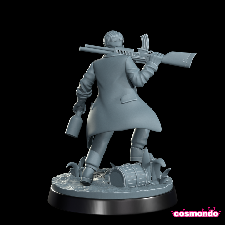 3D Printable The Bootlegger, Cthulhu Investigator. by cosmondo