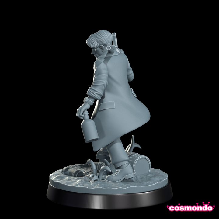 3D Printable The Bootlegger, Cthulhu Investigator. by cosmondo