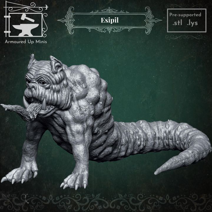 3D Printable Esipil by Armoured Up Minis