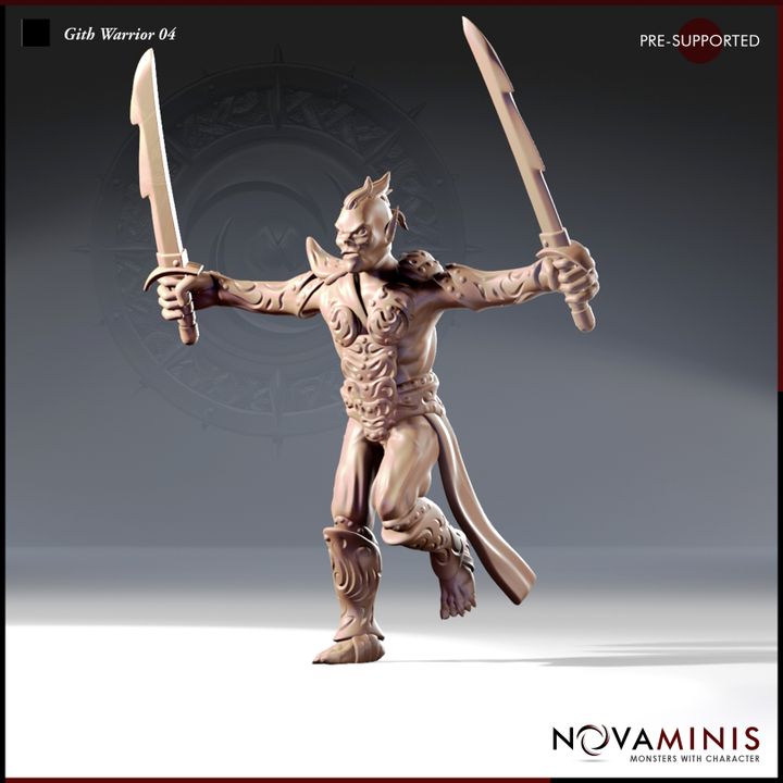 3D Printable Gith Warrior 04 by NovaMinis