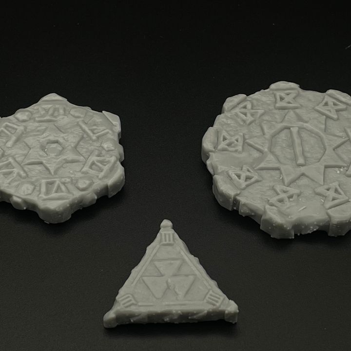 3D Printable 25 Viking Runes & 3 Antique Coins + Thematic Box by ...