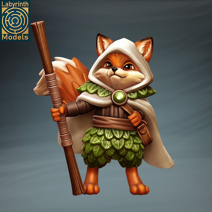 3D Printable Vulpines - 32mm scale by Labyrinth Models