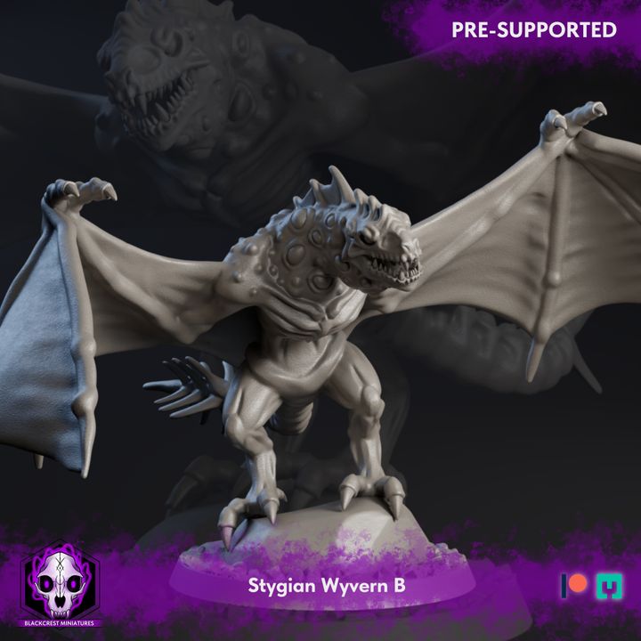 3D Printable Stygian Scalebound | September 2024 Release ( 8 Models) by ...