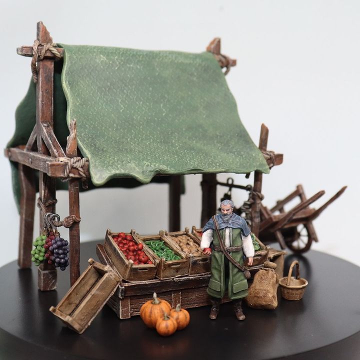 3D Printable Market Part1: Complete Set [Merchant L/T] by Sol Invictus ...
