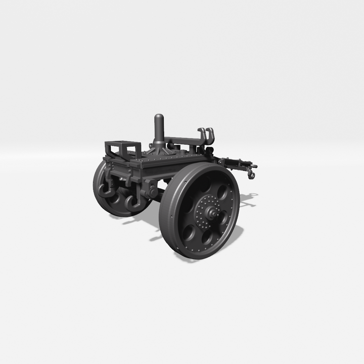 3D Printable Heavy field gun 15 cm Kanone 16 (Belgium+Germany, WW1 ...