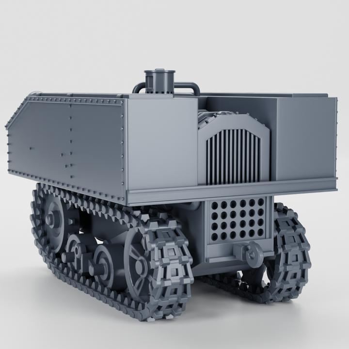 3D Printable Vickers Light Tractor VLC – Type B Infantry+Type B Cavalry ...