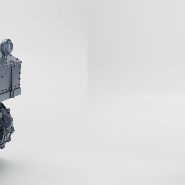 3D Printable Vickers Light Tractor VLC – Type B Infantry+Type B Cavalry ...