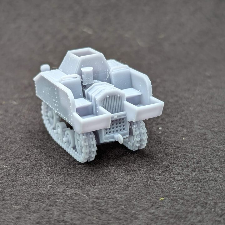 3D Printable Vickers Light Tractor VLC – Type B Infantry+Type B Cavalry ...