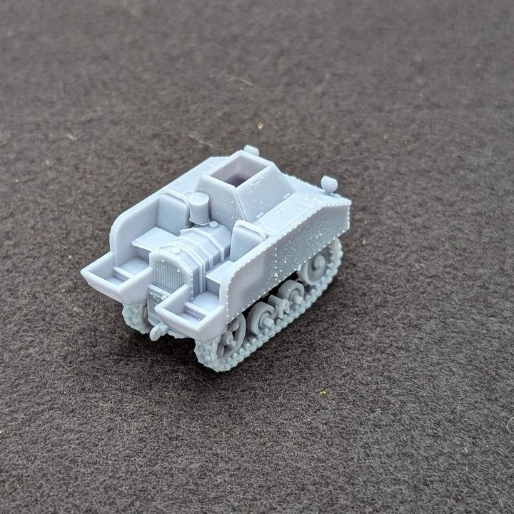 3D Printable Vickers Light Tractor VLC – Type B Infantry+Type B Cavalry ...