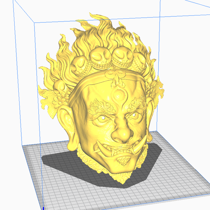 3D Printable Folk Opera Hannya Mask - Hallowen Oni cosplay by ...