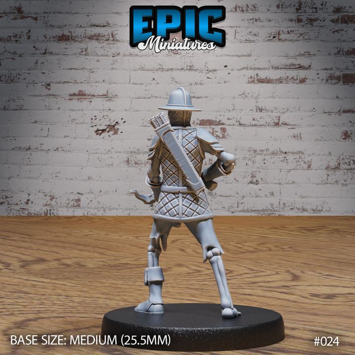 3D Printable Skeleton Army Crossbow / Undead Soldier / Evil Skelet ...