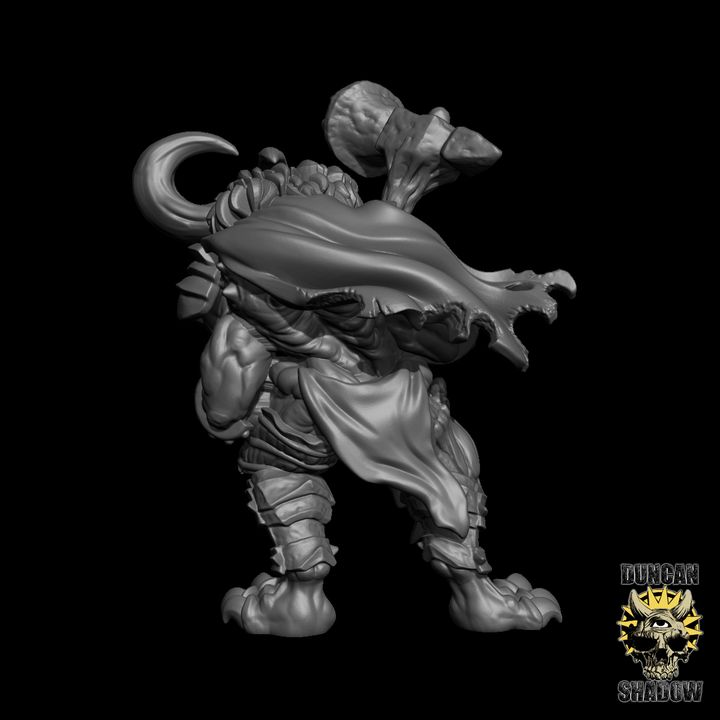 3D Printable Devil Heavy's with Great Hammers (Pre Supported) by Duncan ...