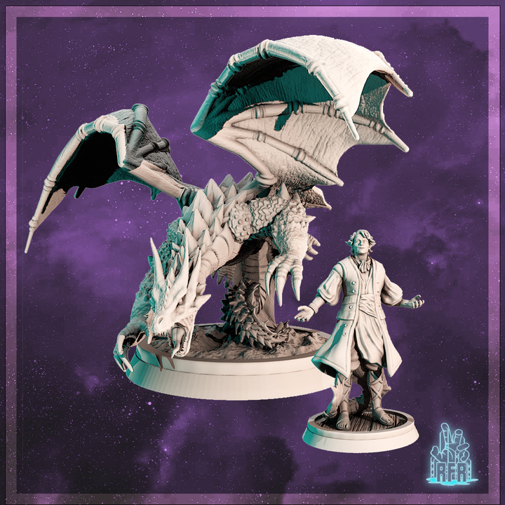 3D Printable Lorvin Copperblaze Bundle - Tabletop miniatures (Pre-Supported) by RaisedfromResin