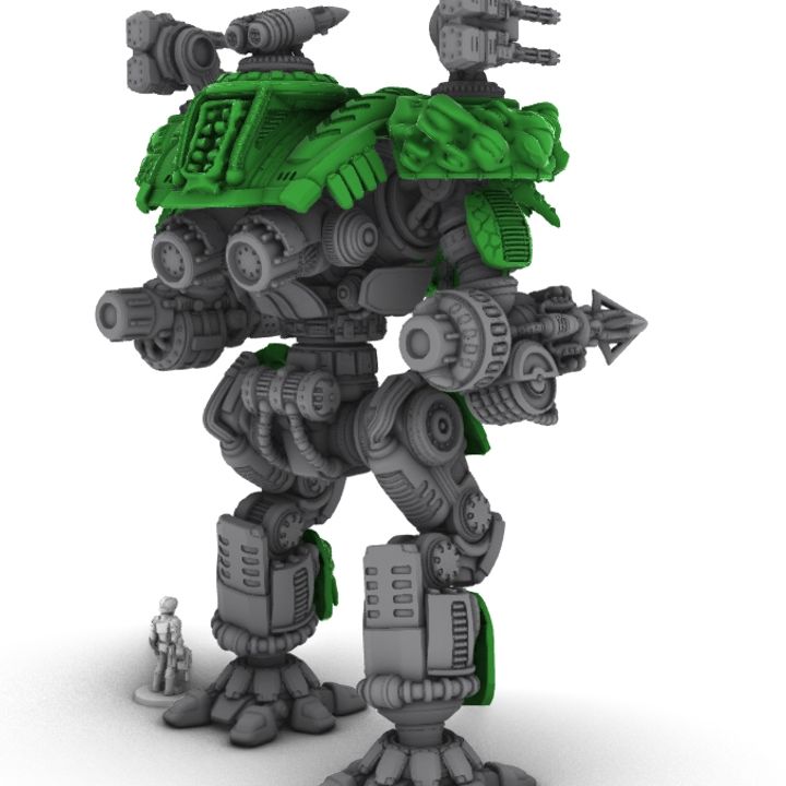 3D Printable The Full Dominator by John Bear Ross