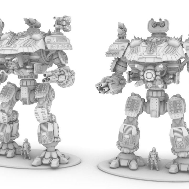 3D Printable The Full Dominator by John Bear Ross