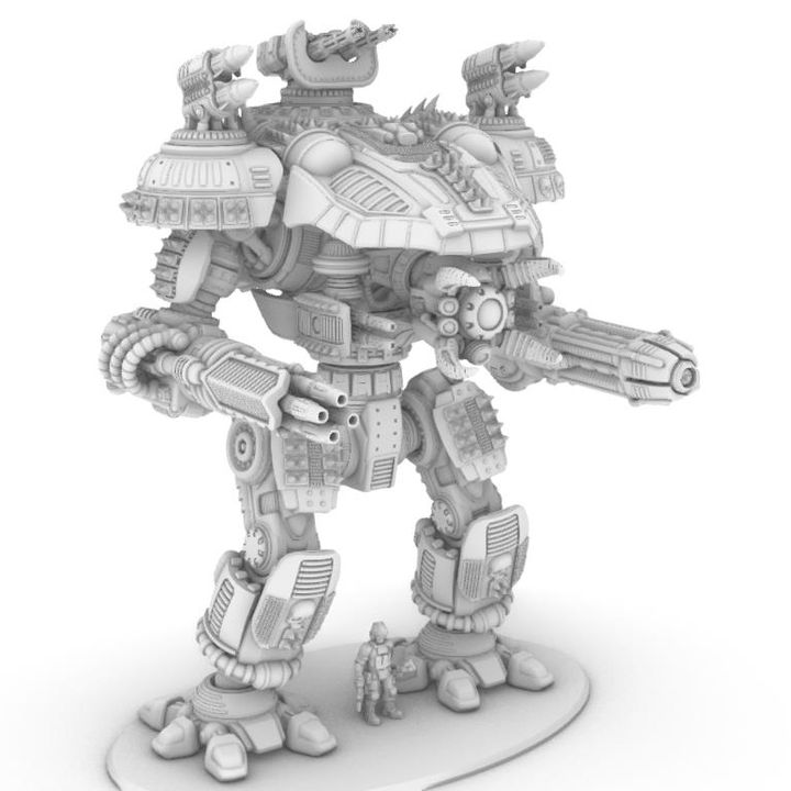 3D Printable The Full Dominator by John Bear Ross