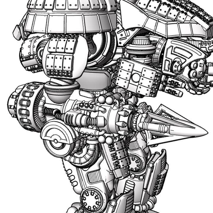 3D Printable The Full Dominator by John Bear Ross