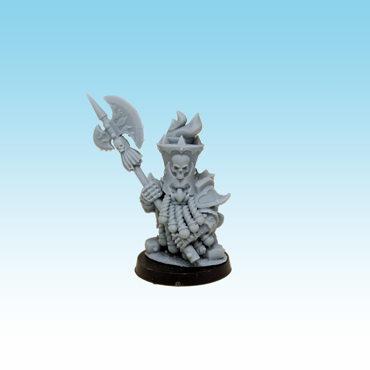 3D Printable Guardians Dwarf Fire Halberdier by MOMminiatures