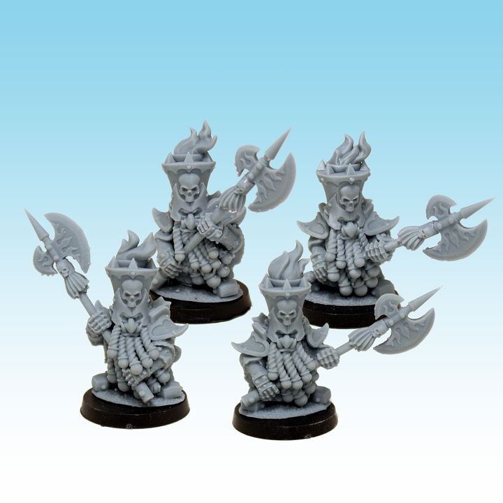3D Printable Guardians Dwarf Fire Halberdier by MOMminiatures