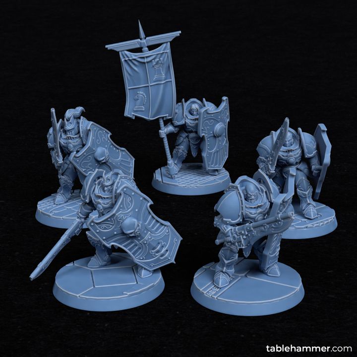 3D Printable Invictorix Guard by Tablehammer