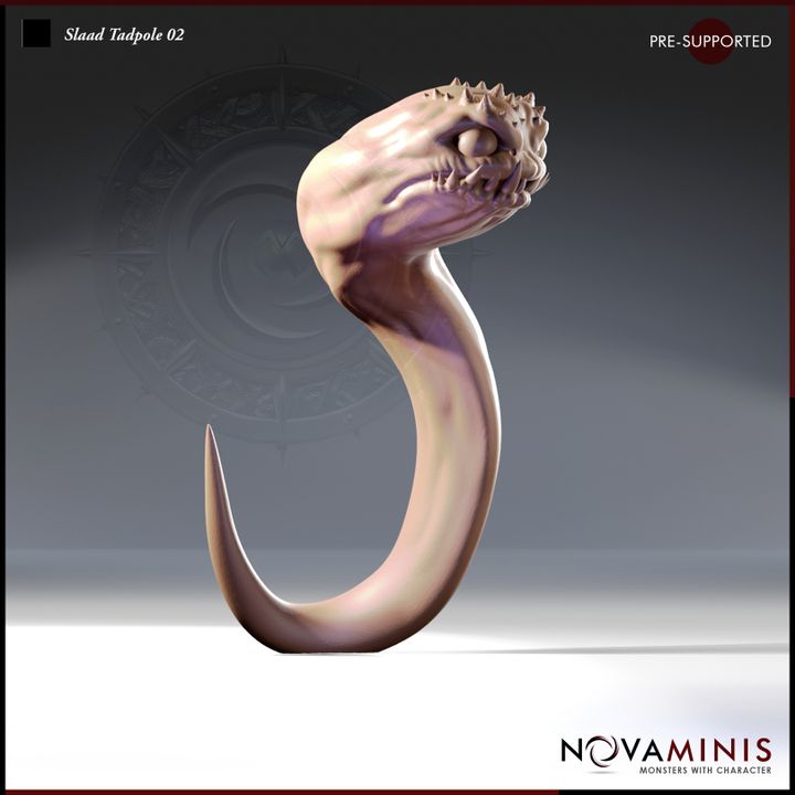 3D Printable The Great Wilderness: Hideous Slaadi by NOVAMINIS