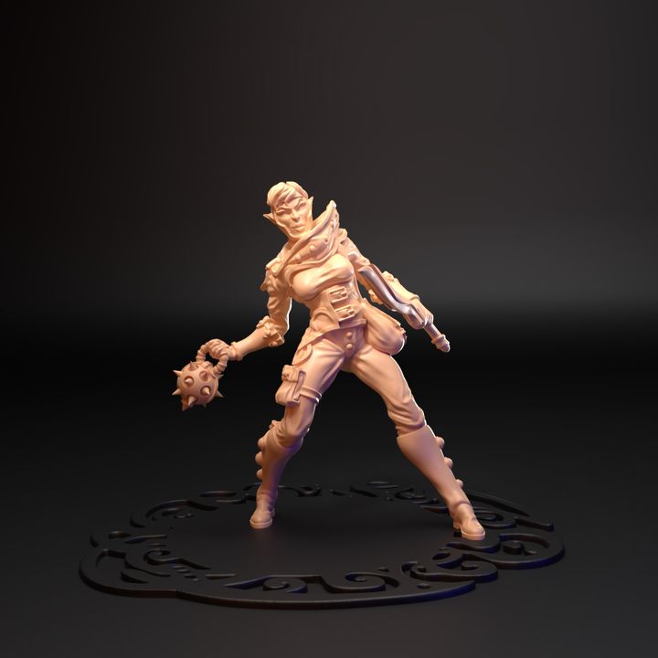 3D Printable Elf Guerilla commando #1 by Daniel Kałaska