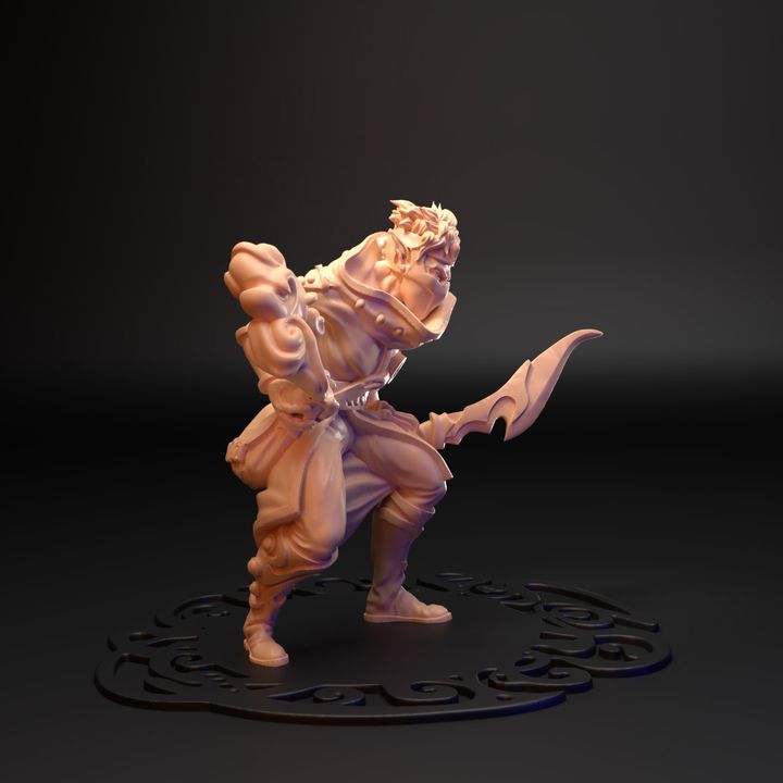 3D Printable Elf Guerilla commando #2 by Daniel Kałaska