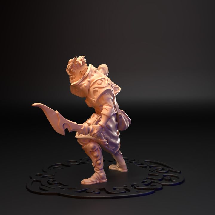 3D Printable Elf Guerilla commando #2 by Daniel Kałaska