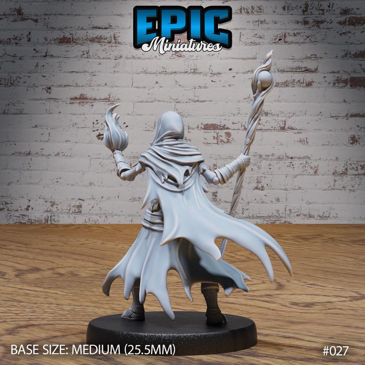 3D Printable Skeleton Army Wizard / Undead Soldier / Evil Skelet ...