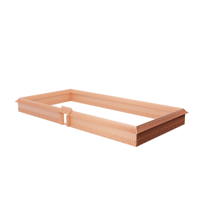 3D Printable Wall Set by Saga Miniatures