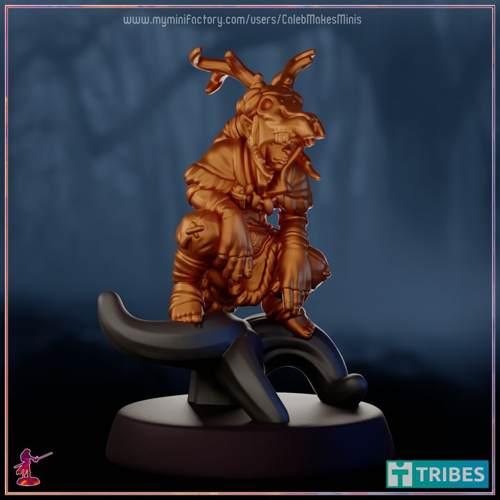 3D Printable "Ankohl" the Rogue [PRE-SUPPORTED] | Copper Elves Series ...