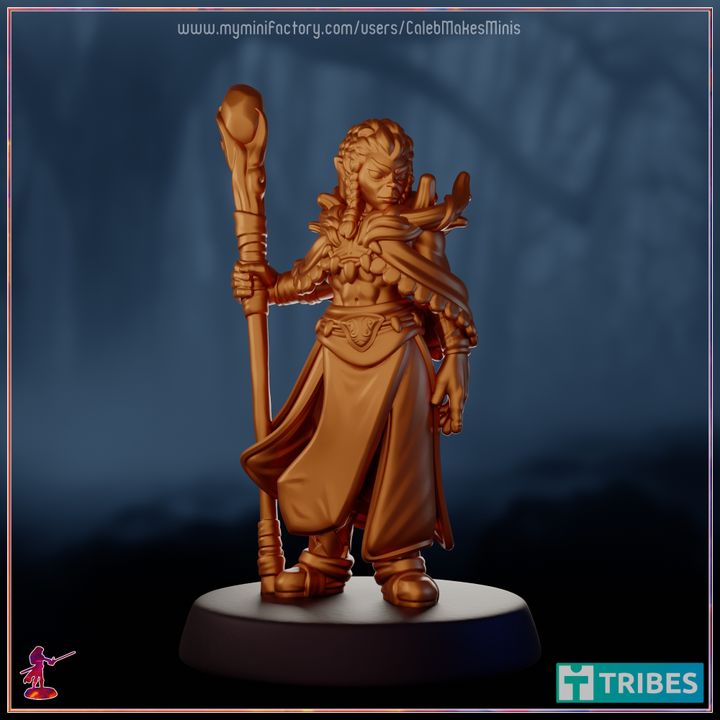 3D Printable Copper Elves Series [PRE-SUPPORTED] | Complete Collection ...