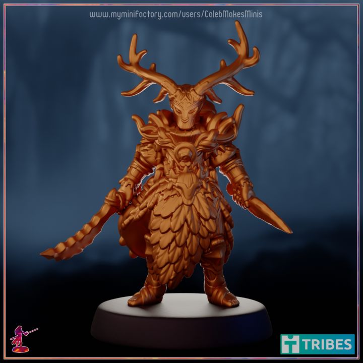3D Printable Copper Elves Series [PRE-SUPPORTED] | Complete Collection ...