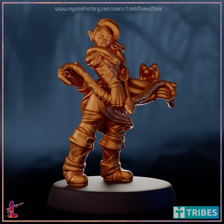 3D Printable Copper Elves Series [PRE-SUPPORTED] | Complete Collection ...