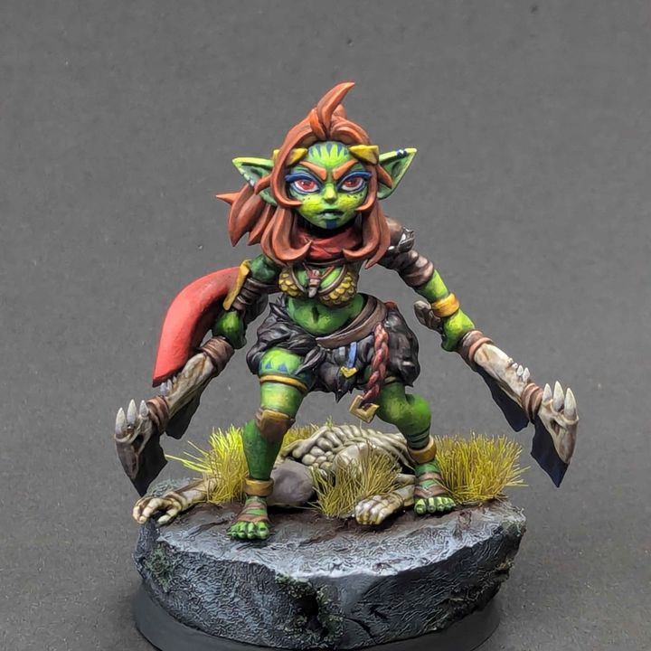 3D Print of Hack, Ancient Goblin Hunter by coreypress
