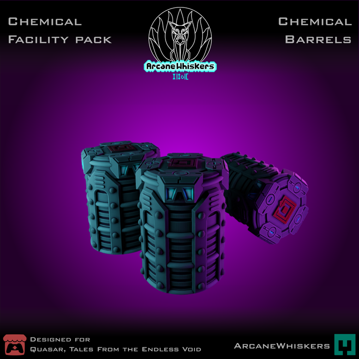 3D Printable Chemical Facility Pack by Arcane Whiskers