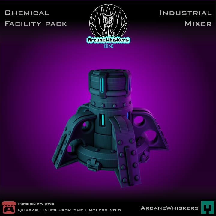 3D Printable Chemical Facility Pack by Arcane Whiskers