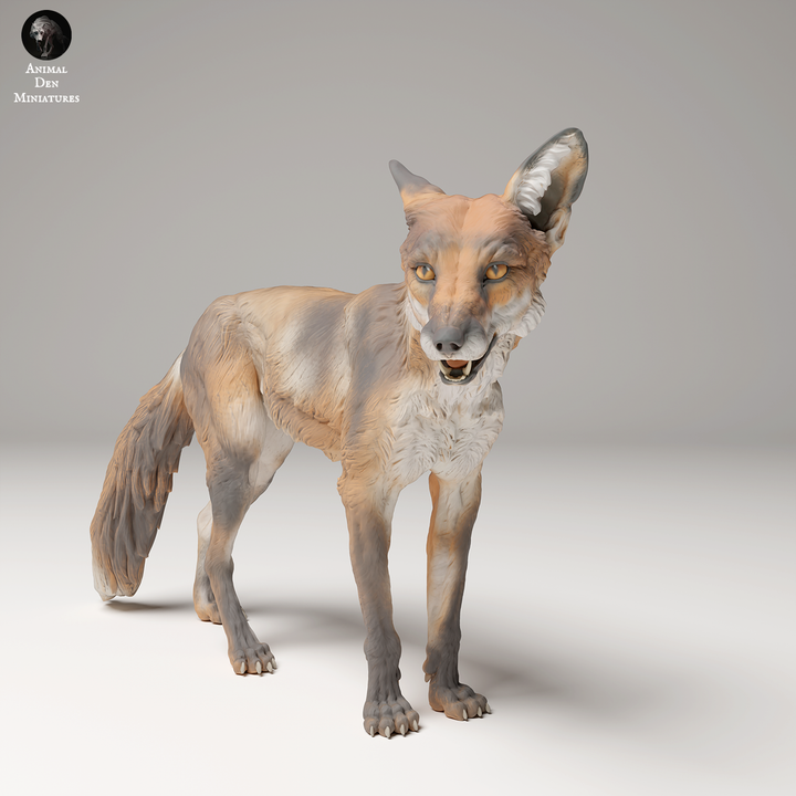 3D Printable Red Fox by Animal Den Miniatures