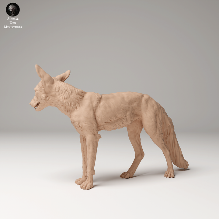 3D Printable Red Fox by Animal Den Miniatures