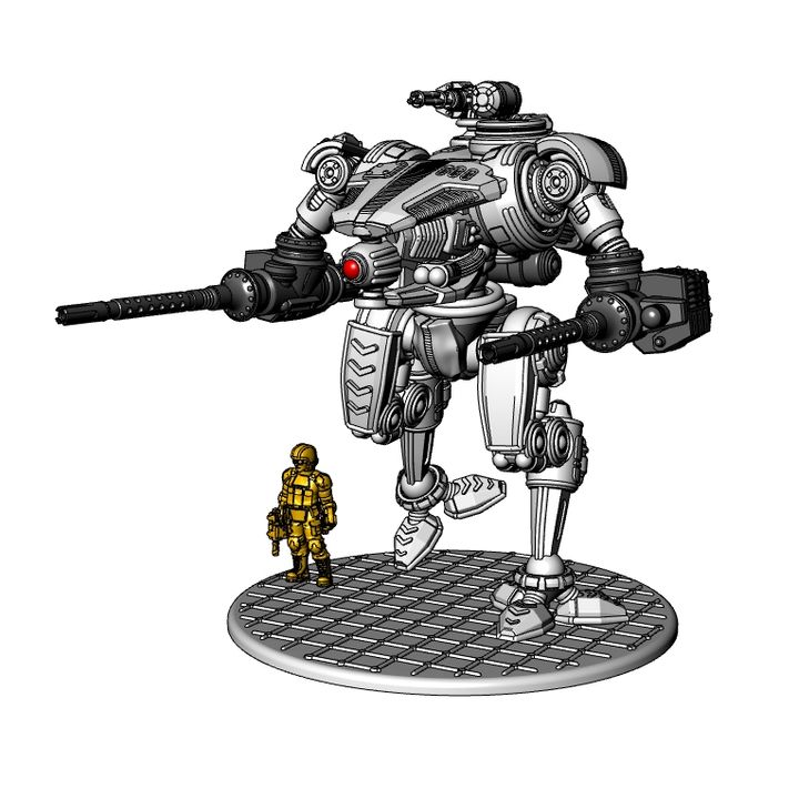 3D Printable FREE-The Basic Raptor by John Bear Ross