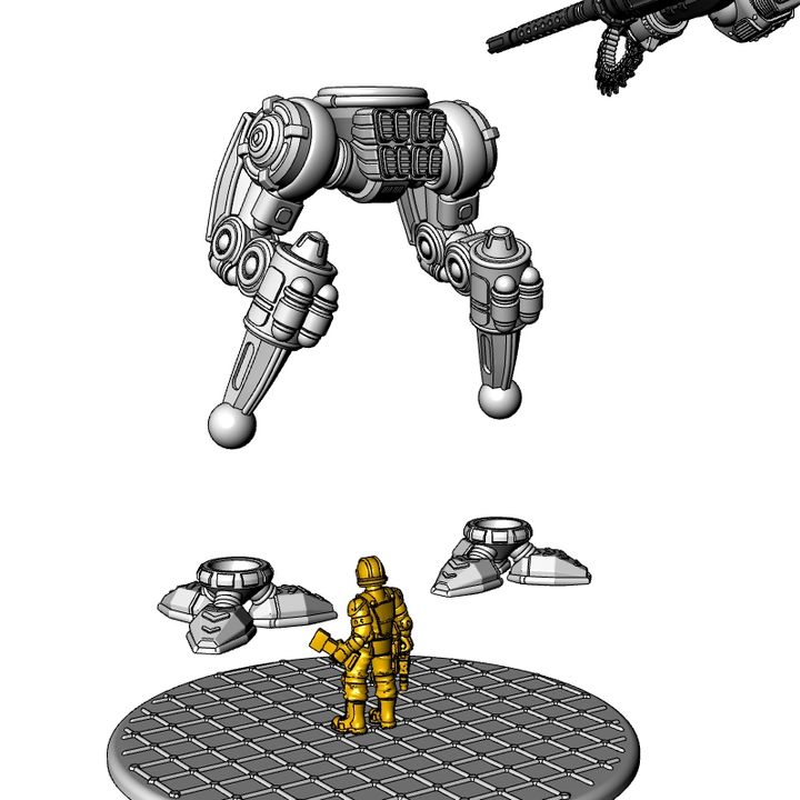 3D Printable FREE-The Basic Raptor by John Bear Ross