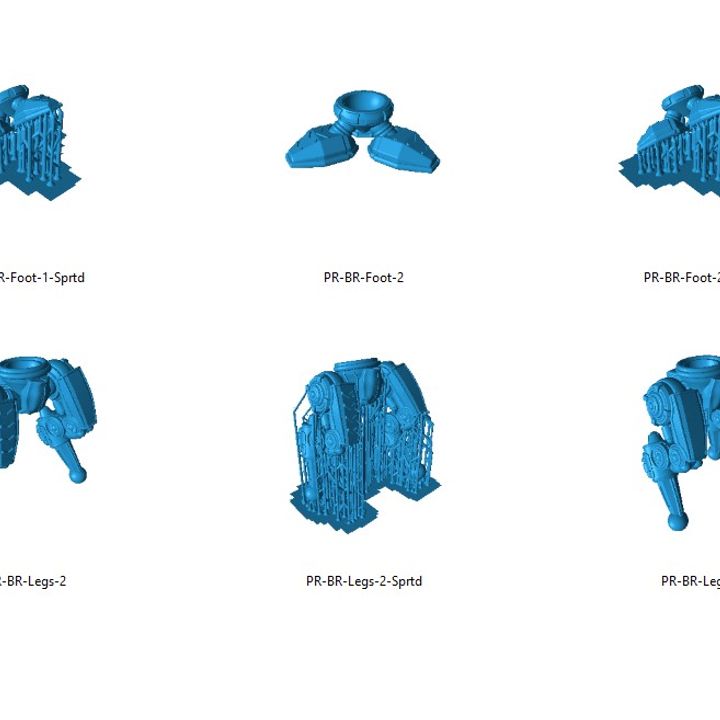 3D Printable FREE-The Basic Raptor by John Bear Ross