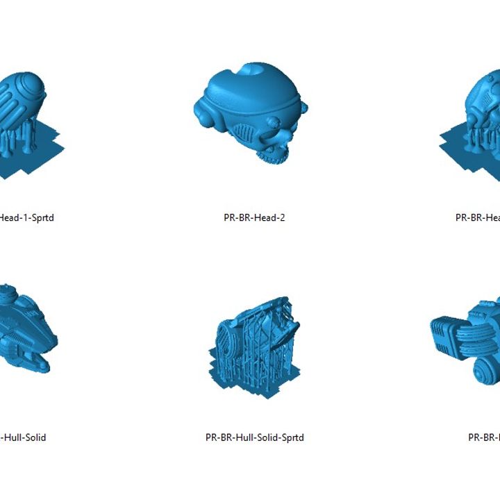 3D Printable FREE-The Basic Raptor by John Bear Ross