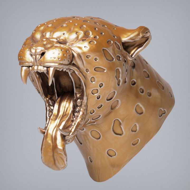 3D Printable Leopard Bus by Art of V