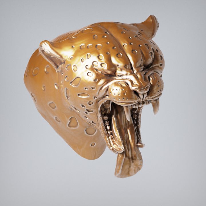 3D Printable Leopard Bus by Art of V