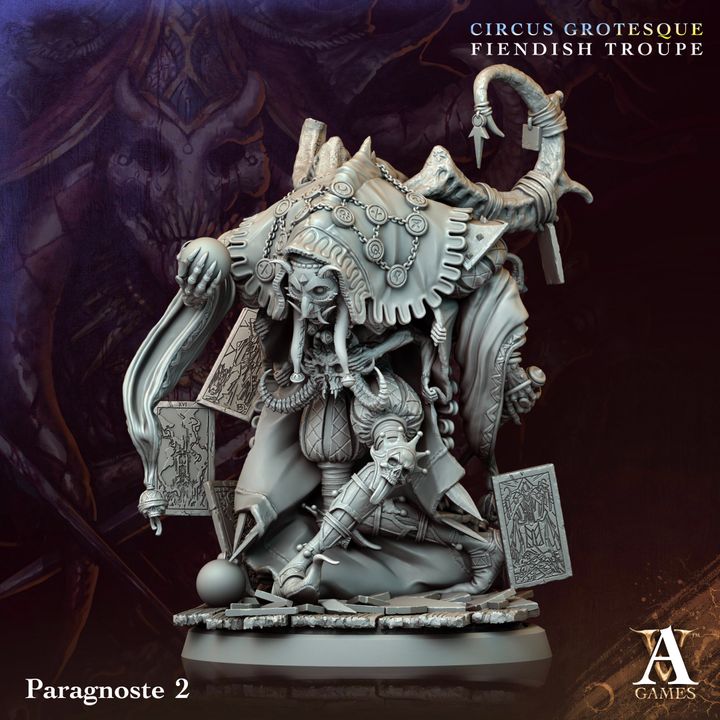 3D Printable Circus Grotesque - Fiendish Troupe - Bundle by Archvillain ...